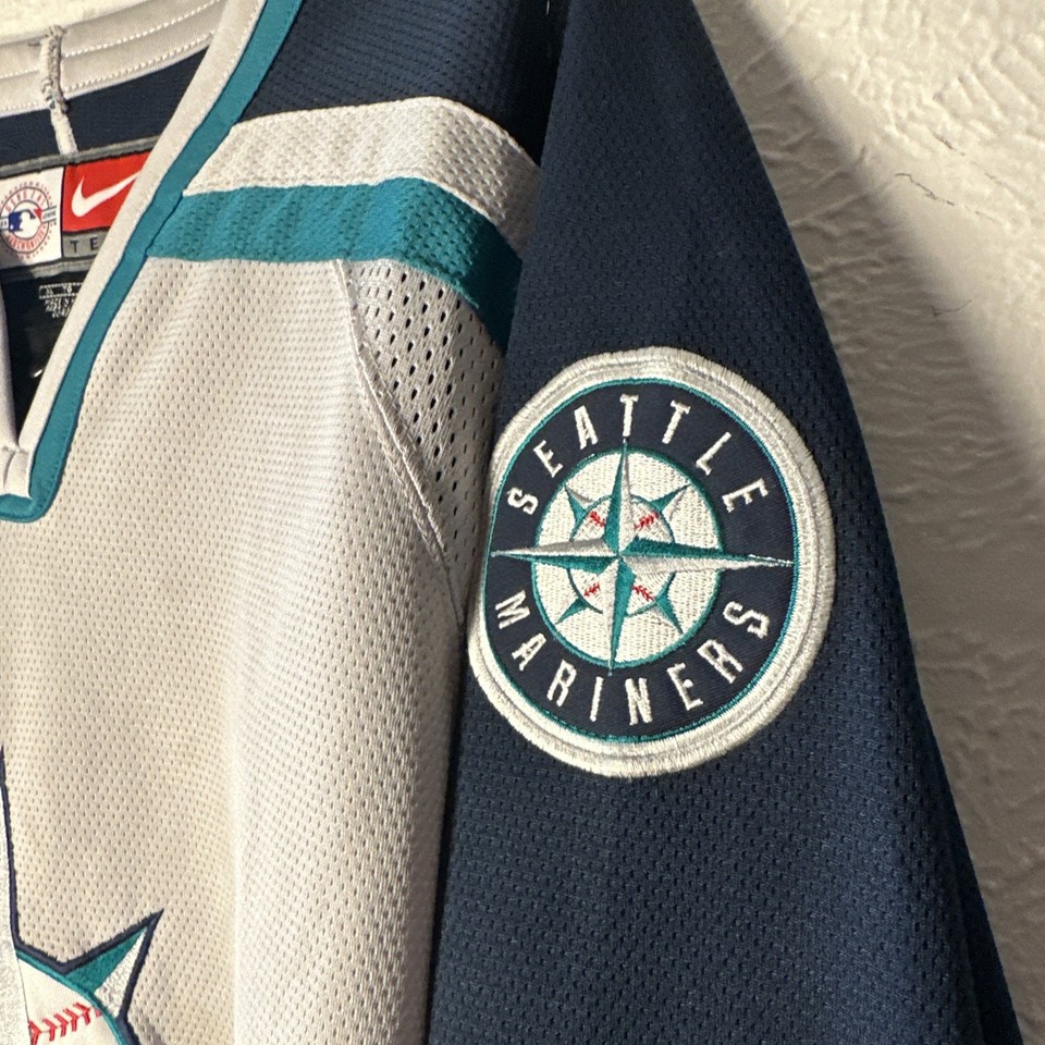 Rare Vintage Nike Seattle Mariners Hockey Style Jersey Men's XL | eBay