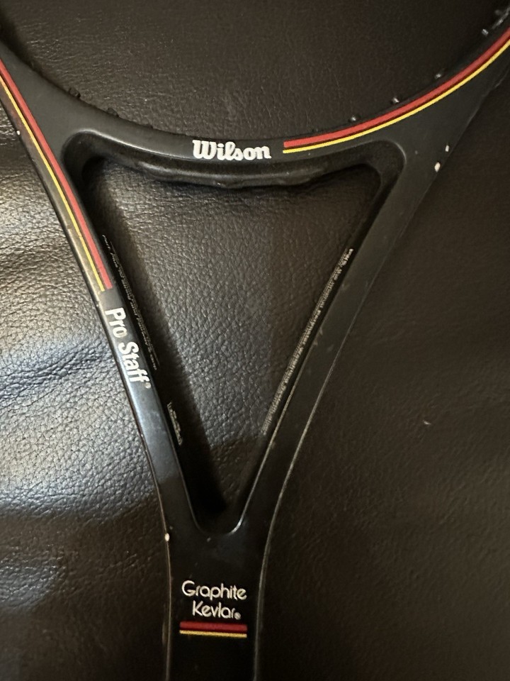 WILSON PRO STAFF ORIGINAL 6.0 MIDPLUS 95 TENNIS RACQUET 4 3/8 | eBay