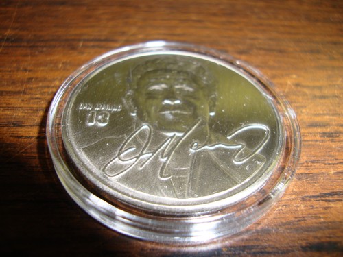 Dan Marino---Solid Brushed Nickel Coin---From The Highland Mint---COA ...