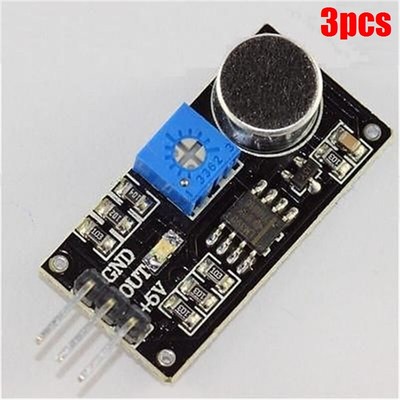 3Pcs For Arduino Sound Detection Sensor Module Sound Sensor Intelligent ...