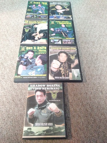 Alex Tao Chinese Military Martial Arts Instructional DVD Series ...