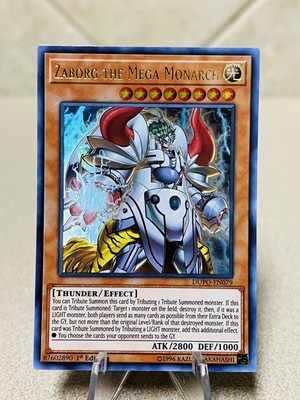 Yu-Gi-Oh! TCG Zaborg the Mega Monarch Duel Power DUPO-EN079 1st Edition ...