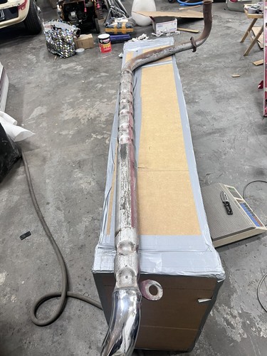 C2 1963-67 Corvette 2” small block SB 327 Side Pipe Used Lightly Left ...