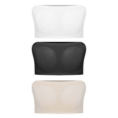 Kids Girls Tube Underwear Top 70A-90A 2Pcs/Set Gymnastics Bra Removable ...