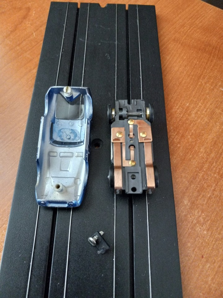 Vintage Aurora T-Jet Candy Painted Blue Cobra GT #1396 with New Tires ...