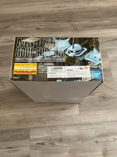 Bandai Gundam MS-07B-3 Gouf Custom MG 1/100 Scale Model Kit USA Seller ...