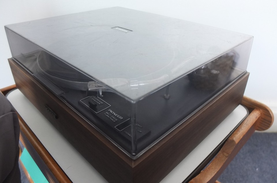 Vintage Pioneer PL-120 Turntable Record Player Spares Or Repair ...