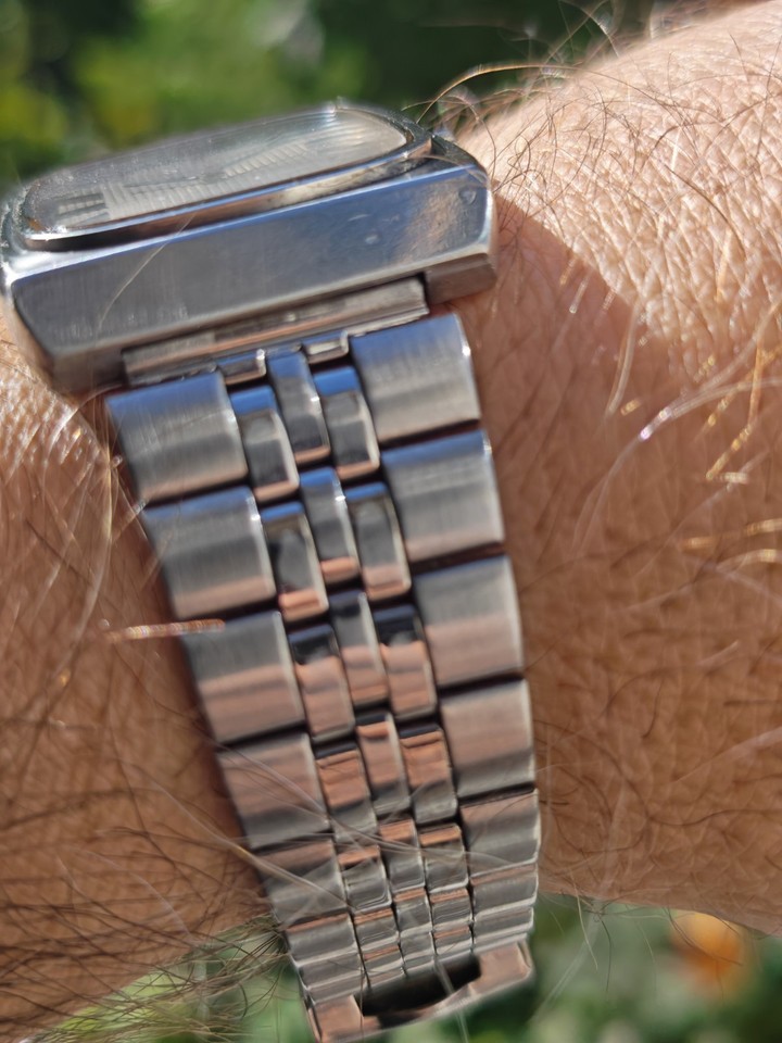 Rare Omega Constellation Tank Jumbo Automatic Mens Watch Texture dial ...