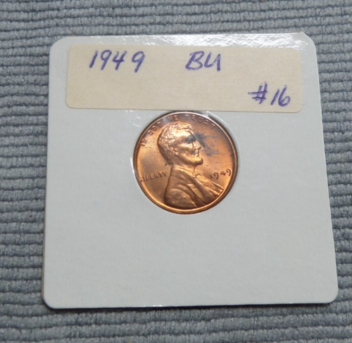 1949 Lincoln Wheat Cent Coin BU Uncirculated | eBay