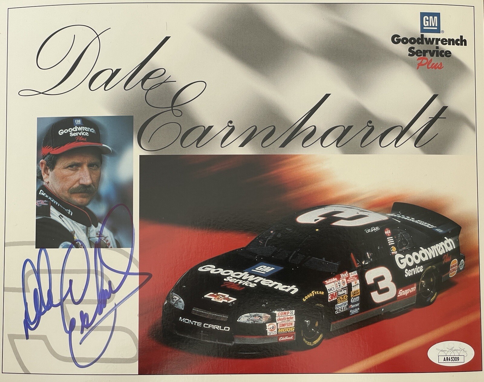 Dale Earnhardt Autographed Memorabilia | Signed Photo, Jersey ...