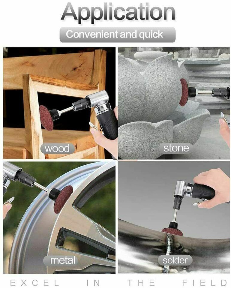 50Pcs 2in Grinder Sanding Disc 36-240Grit Oxide Roll Lock Die Grinding ...