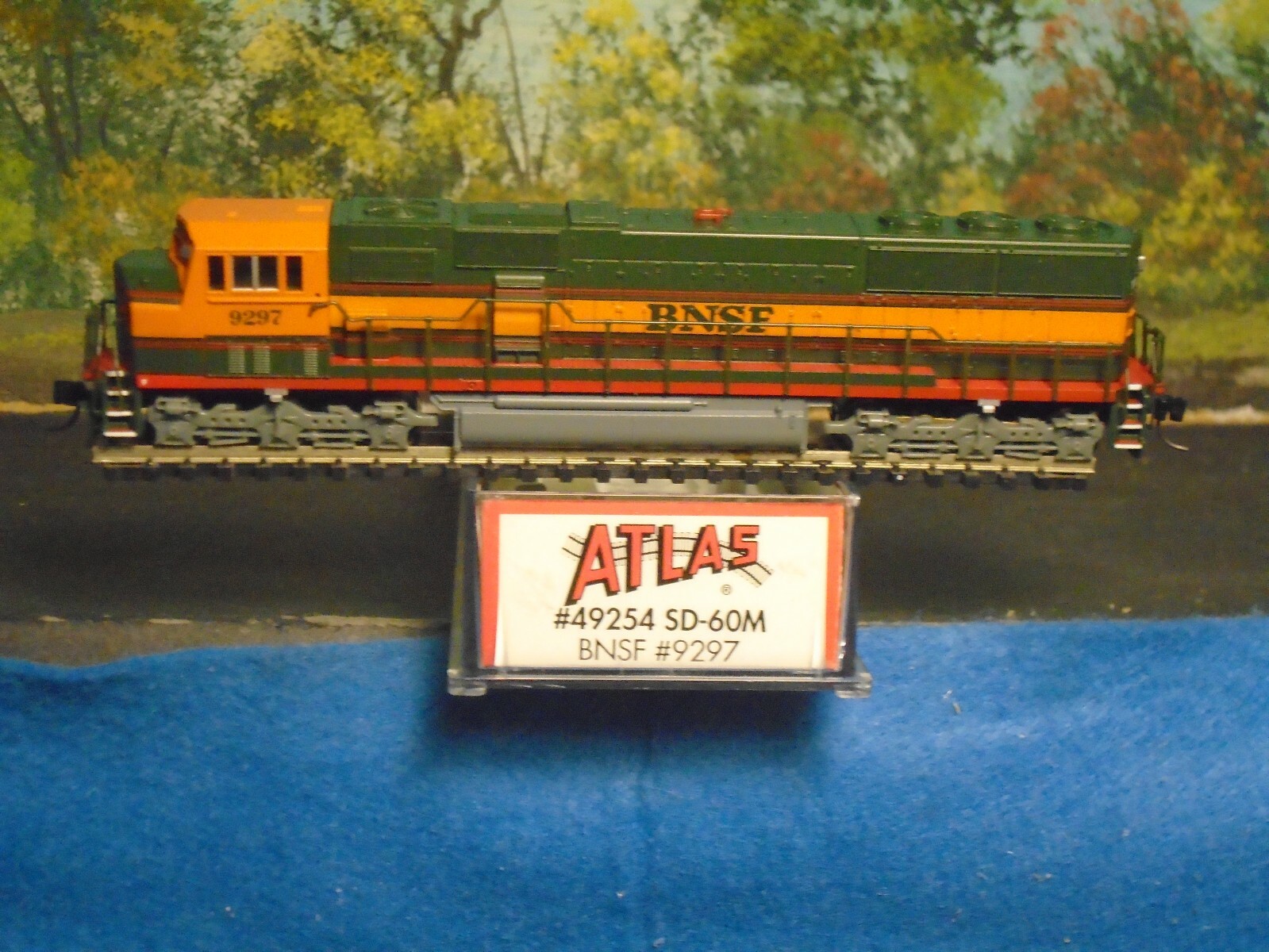 ATLAS N SCALE #49254 SD60M BNSF #9297 DECODER EQUIPPED | eBay