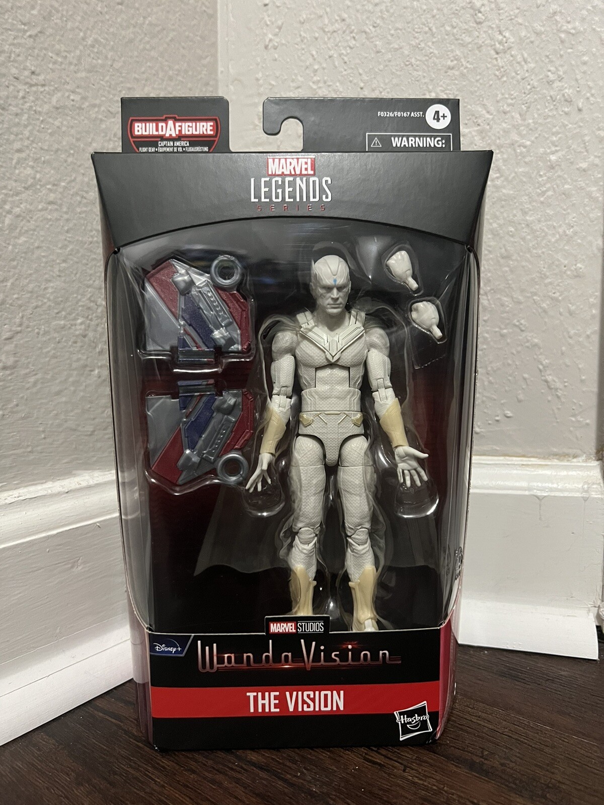 New 2021 Hasbro Marvel Legends WandaVision White Vision Action Figure ...