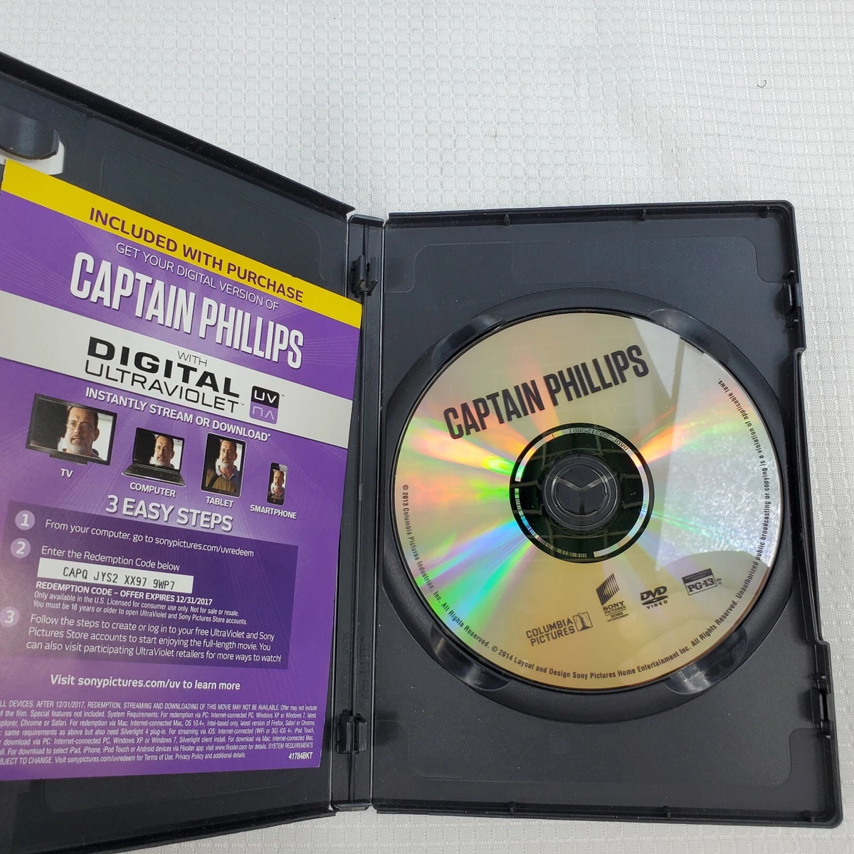Captain Phillips Dvd