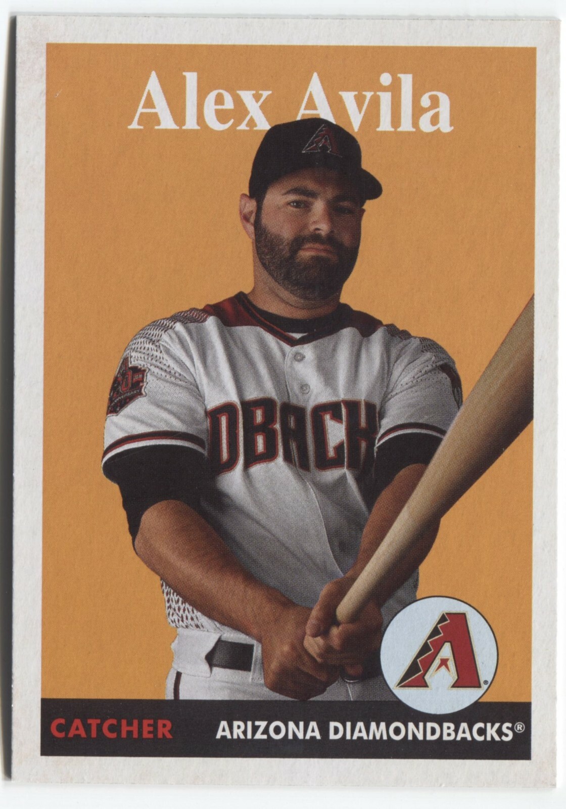 2019 Topps Archives ALEX AVILA 1958 Topps Card #72 - ARIZONA ...