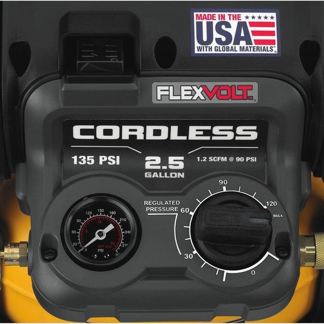 DEWALT DCC2520B Portable 20-Volt Cordless Air Compressor (Tool-Only ...