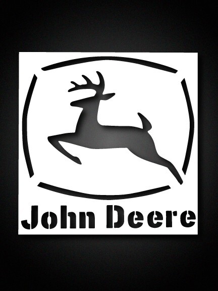 John Deere Logo Outline