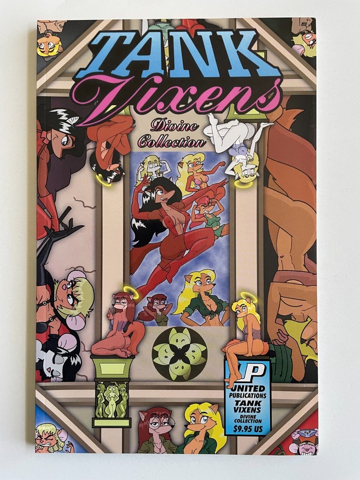 Tank Vixens Divine Collection GN Paul Kidd Mike Sagara Furry OOP HTF NM ...