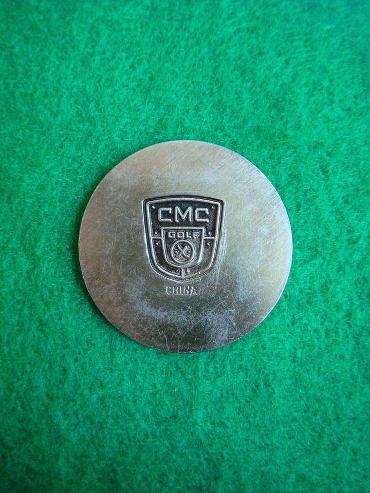 Firestone Country Club Golf Ball Marker Metal Flat Putting Coin - Akron ...