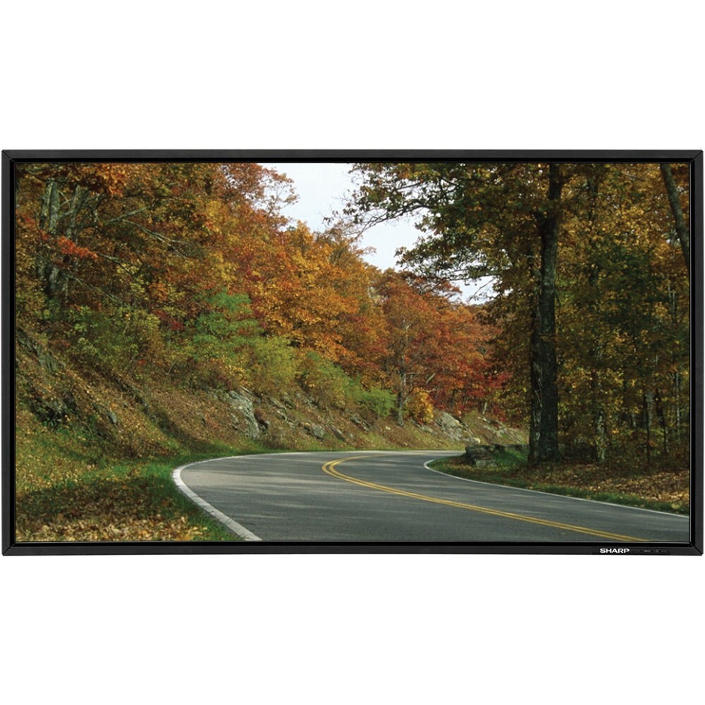 Sharp PN-E521 52" Digital Signage Monitor 1080p HDMI VGA Commercial 24/ ...