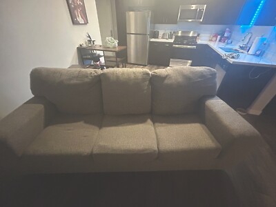 Ashley’s furniture- light Grey Alessio Couch | eBay