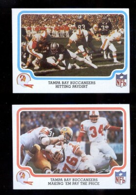 1979 Fleer Action Tampa Bay Buccaneers Set RICKY BELL TED HENDRICKS ...