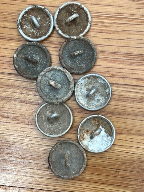 WW2 GERMAN ARMY OR ELITE UNIFORM TUNIC BUTTONS. 9 pcs. ORIG. | eBay
