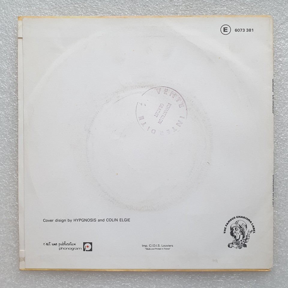 GENESIS: Entangled / A Trick Of The Tail - France, 7" (45) Single, DJ ...