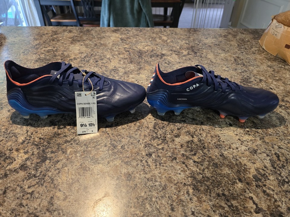 ADIDAS COPA SENSE.1 FG - NAVY BLUE/WHITE/BLUE RUSH (Size 9.5) GW4943 | eBay