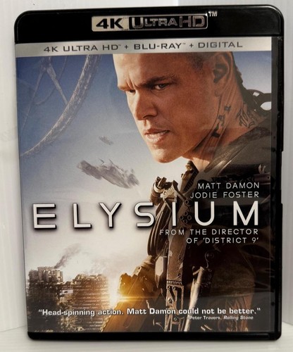 Elysium Ultra Hd 4K Blu-Ray Us Edition Japanese Available | eBay