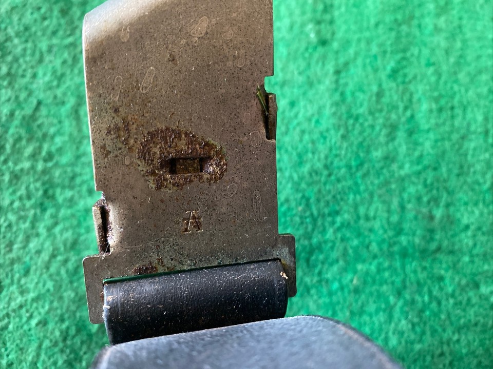 ORIGINAL WW2 GERMAN DAGGER RAD HEWER LEATHER HANGER MADE In 1938 | eBay