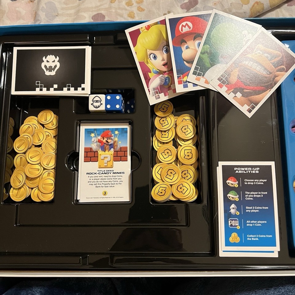 Hasbro Gaming Nintendo 2017 Monopoly Gamer Edition C1815 Mario Retro ...