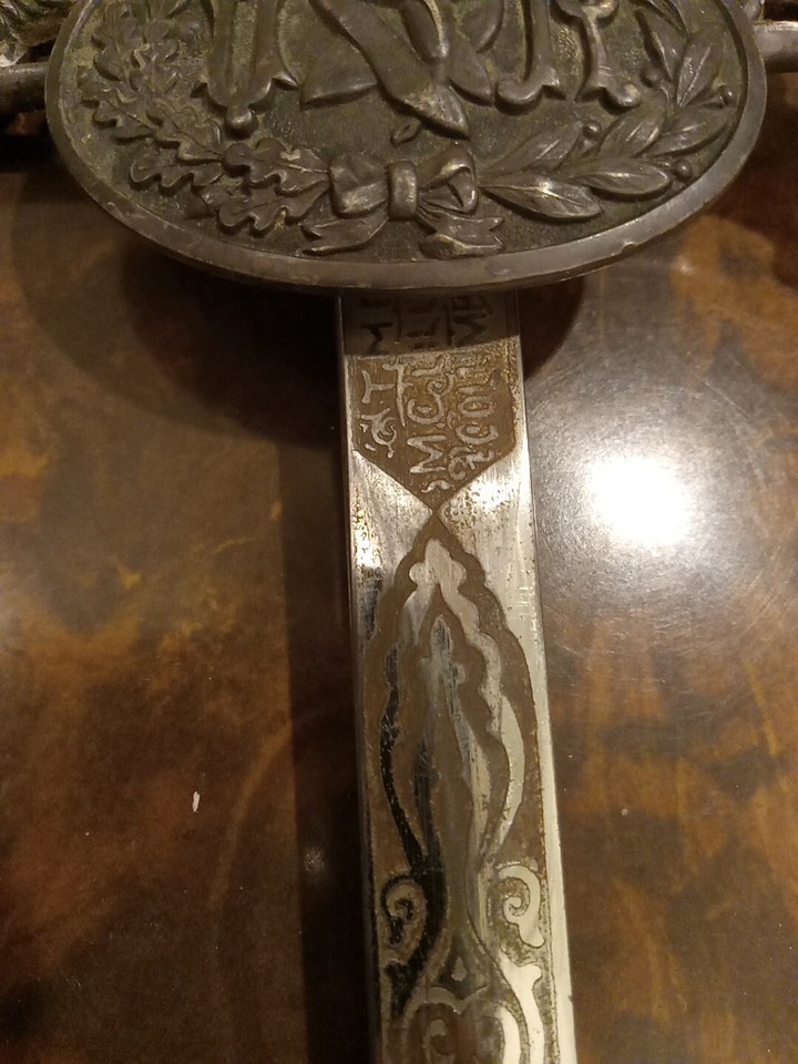 Knights Of Pythias Antique Fcb Sword Sampson W Scabbard USA Made 1800’s ...