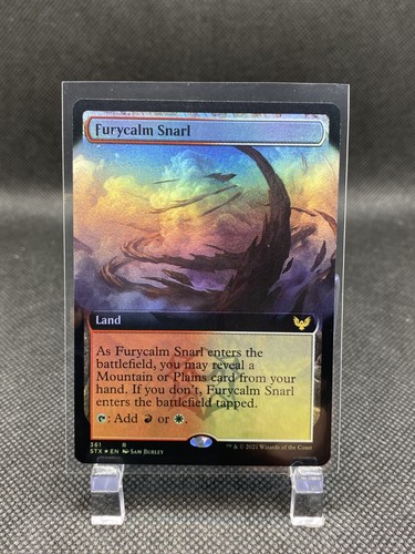 MTG Furycalm Snarl (Extended Art) - Strixhaven - M/NM - Pack Fresh | eBay