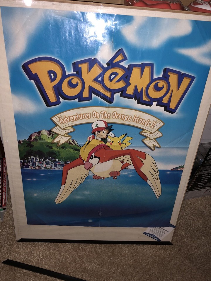 Vintage Pokemon Orange Islands Poster Nintendo Very Rare | eBay