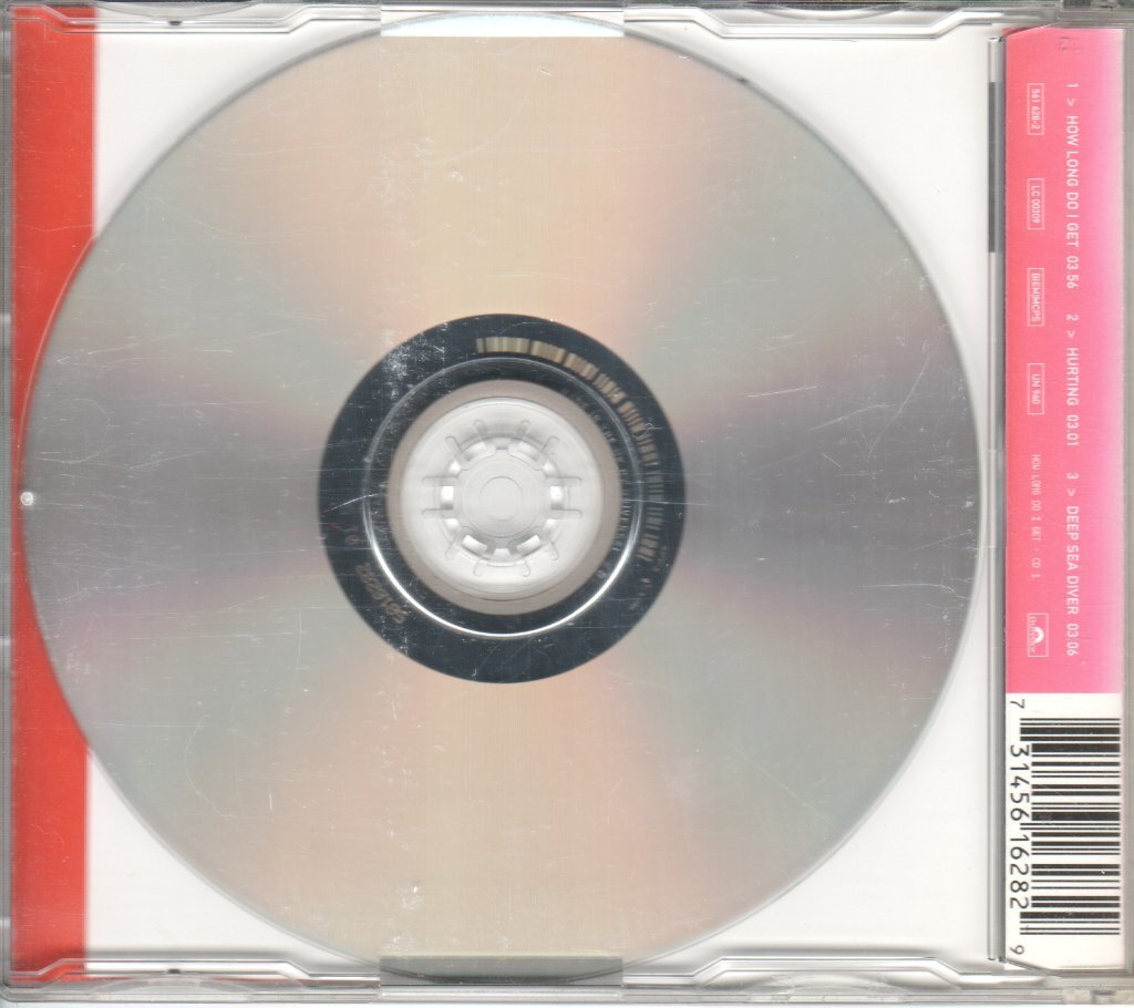 Raissa How Long Do I Get CD Europe Polydor 1999 b/w hurting and deep ...