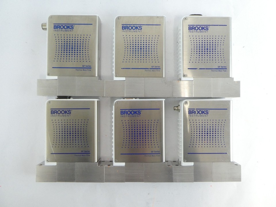 Brooks Instrument GF Series Mass Flow Controller MFC Lot of 16 Working ...