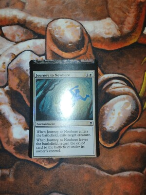 FOIL NFC Miscut Journey to Nowhere Zendikar MTG Magic the Gathering | eBay