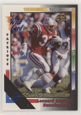 1992 Wild Card 5 Stripe Leonard Russell #124 | eBay