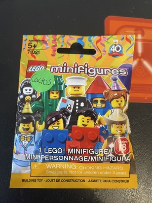 Lego Minifigure 71021 Series 18 Party 40 Years Minifigures Cactus Girl ...