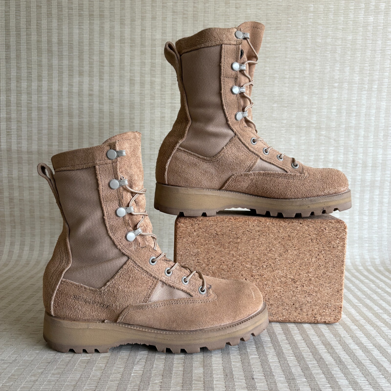 Bates Mens Gore Tex Combat Boots Desert Tan Leather W… - Gem