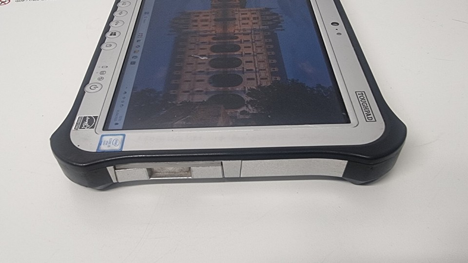 10.1" PANASONIC TOUGHPAD FZ-G1 MK4 i5-6300U 2.40GHZ 8GB 128GB SSD RJ45 ...