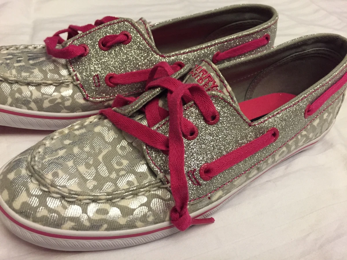 Sparkly Sperrys For Girls