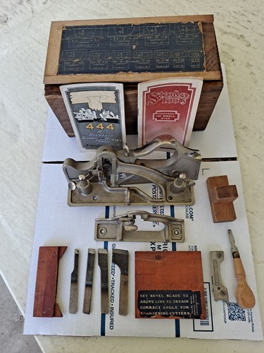 Stanley 444 Dovetail Tonuge & Groove Plane (1912-1938) | eBay