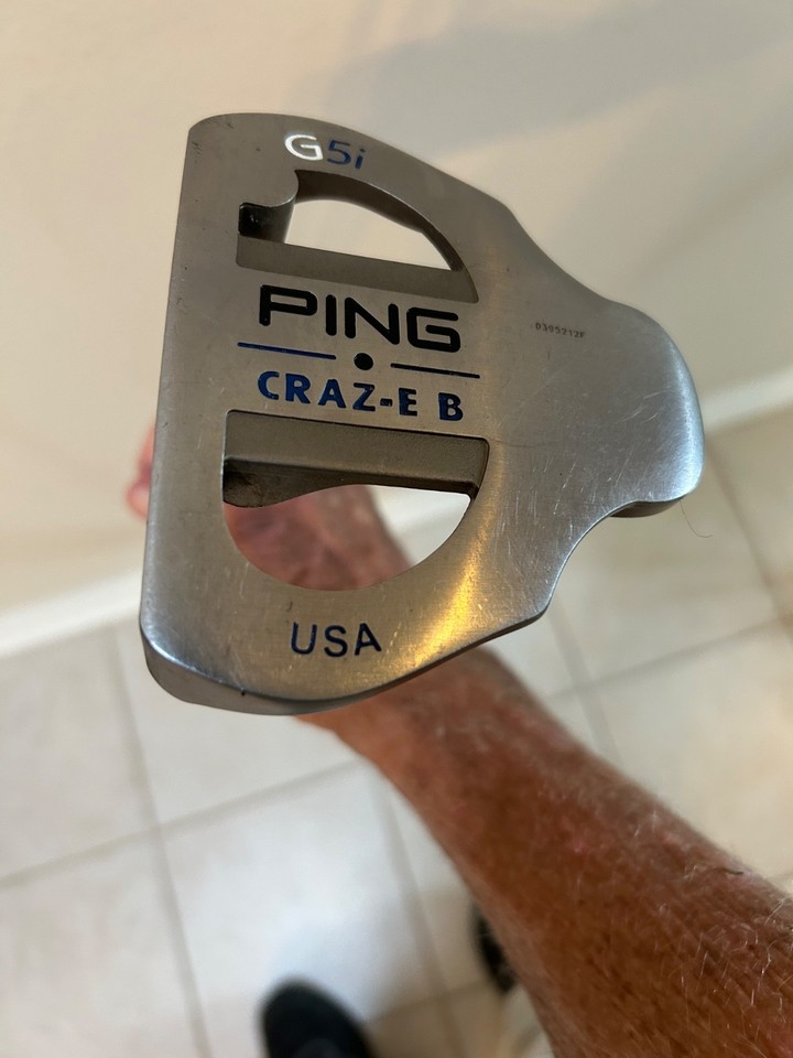 Ping G5i Craz-E B USA Putter (35”) Black Dot New Grip Nice Condition ...