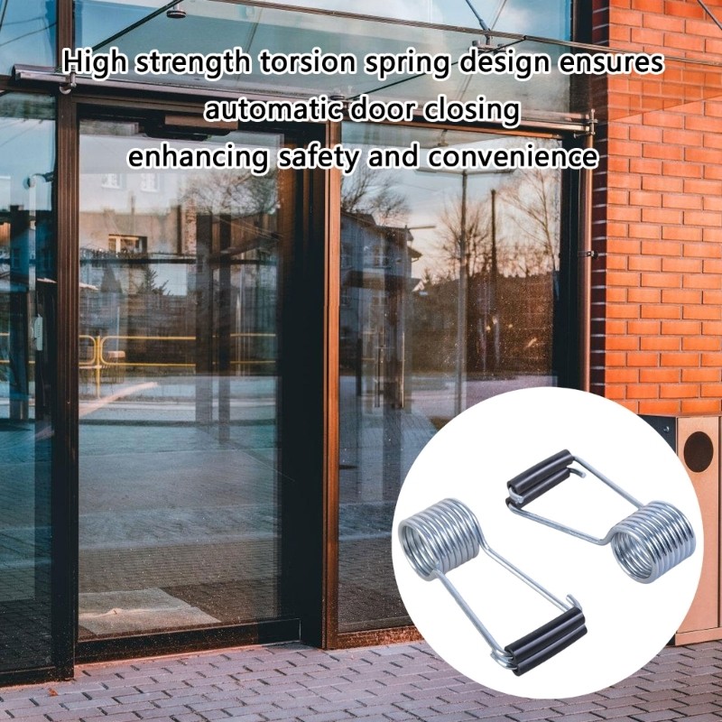 6Pcs Butterfly Spring Door Closers Automatic Door Closers with Rubber ...