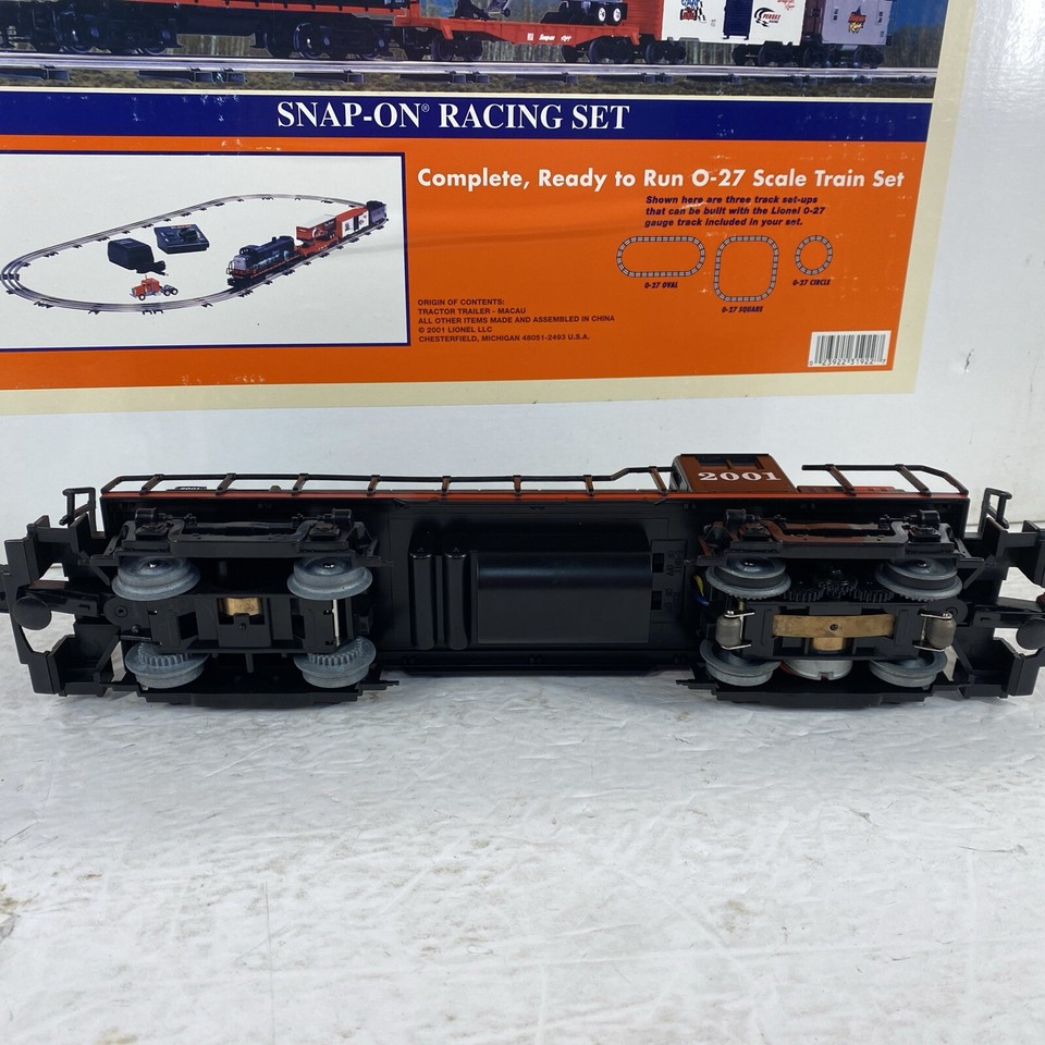 Lionel 6-31922 O-27 Snap-on Racing train set | eBay