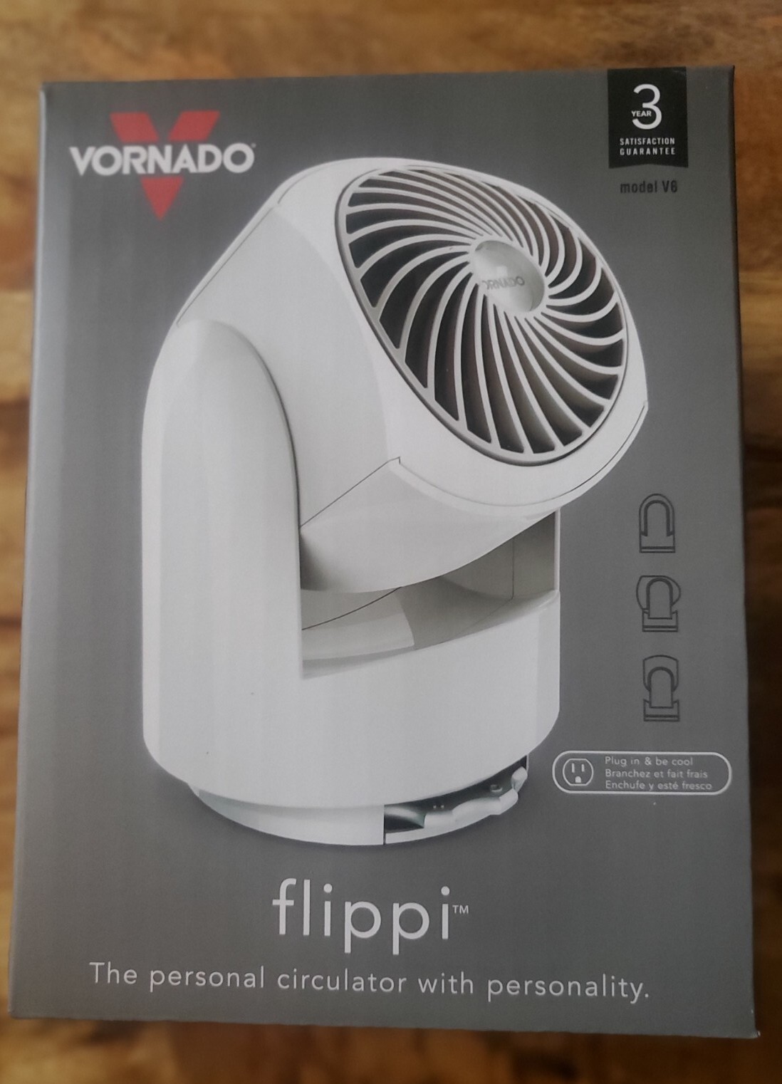 Vornado Flippi V6 Personal Air Circulator Fan *NEW* Color: White | eBay
