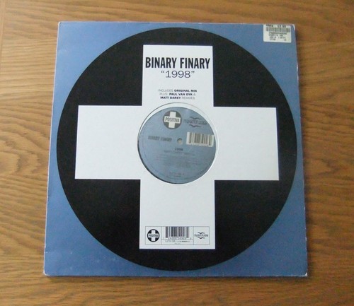BINARY FINARY "1998" ORIGINAL MIX & REMIXES 12" SINGLE 724388599269 | eBay
