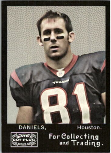 2008 Topps Mayo Football Card #7 Owen Daniels | eBay
